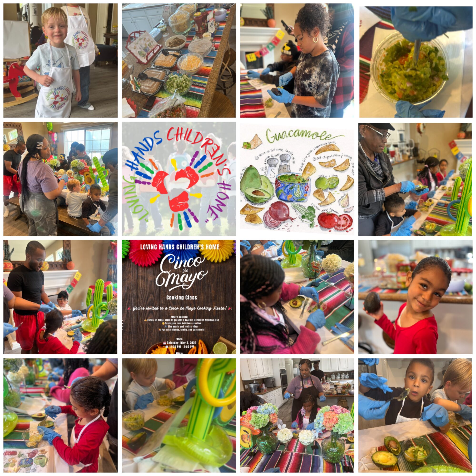 Cinco De Mayo Cooking Class with LHCH 🥑 - Loving Hands Children's Home